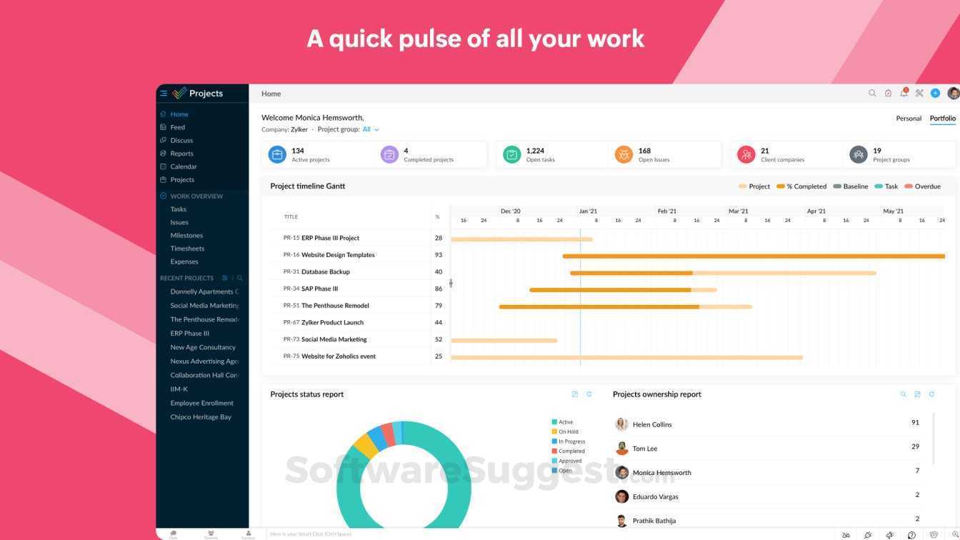 Zoho Projects Pricing, Features & Reviews 2022 - Free Demo Zoho Projects Pricing, Features & Reviews 2022 - Free Demo